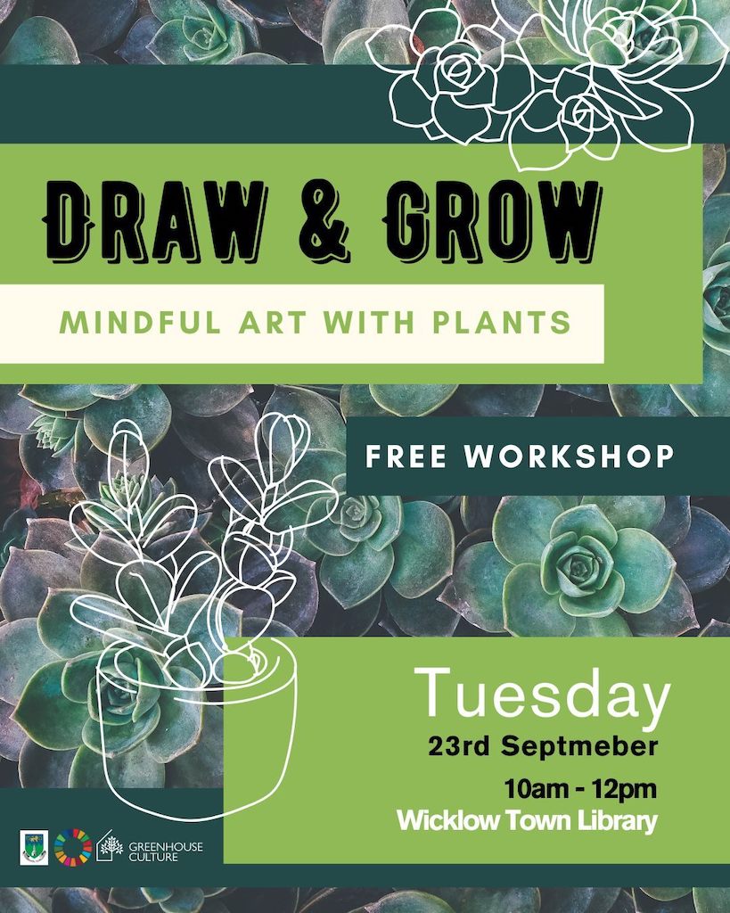 Workshop | Draw & Grow: Mindful Drawing with Plants with Ashleigh ...