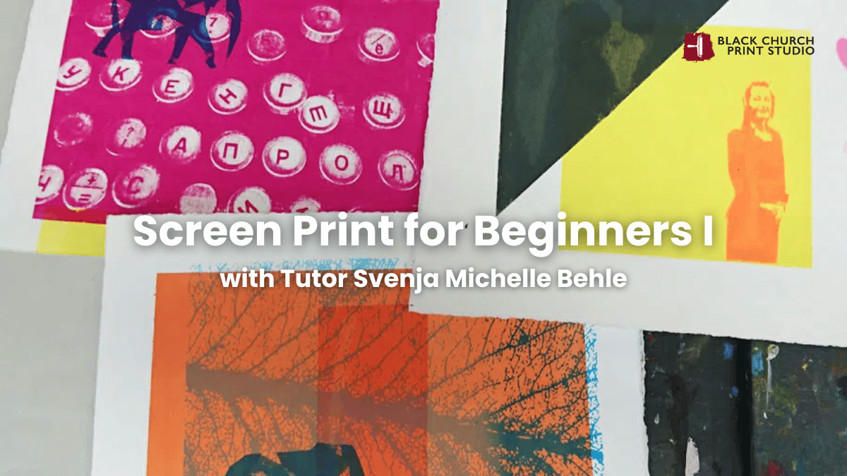 Workshop | Screen Printing for Beginners with Svenja Michelle Behle at ...