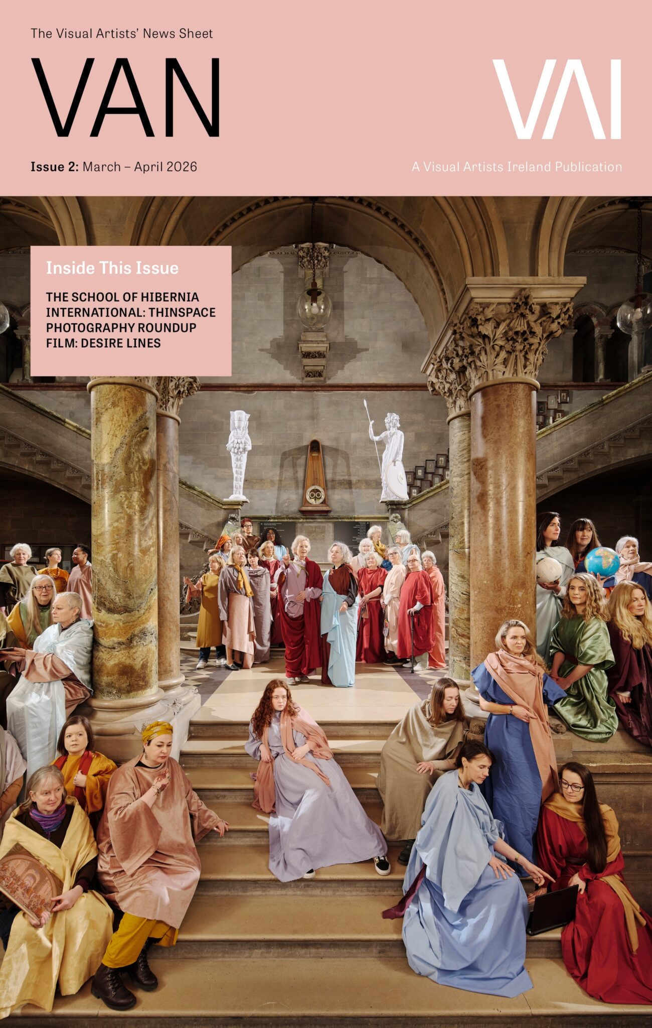 Out Now | March April 2026 issue of The Visual Artists' News Sheet ...